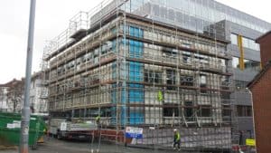 Fasade stillas stavanger - Stillaspartner