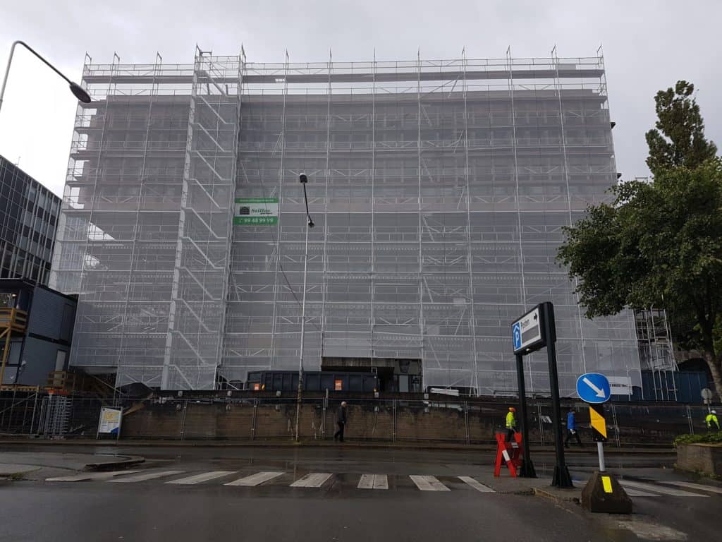 Fasade stillas stavanger - Stillaspartner